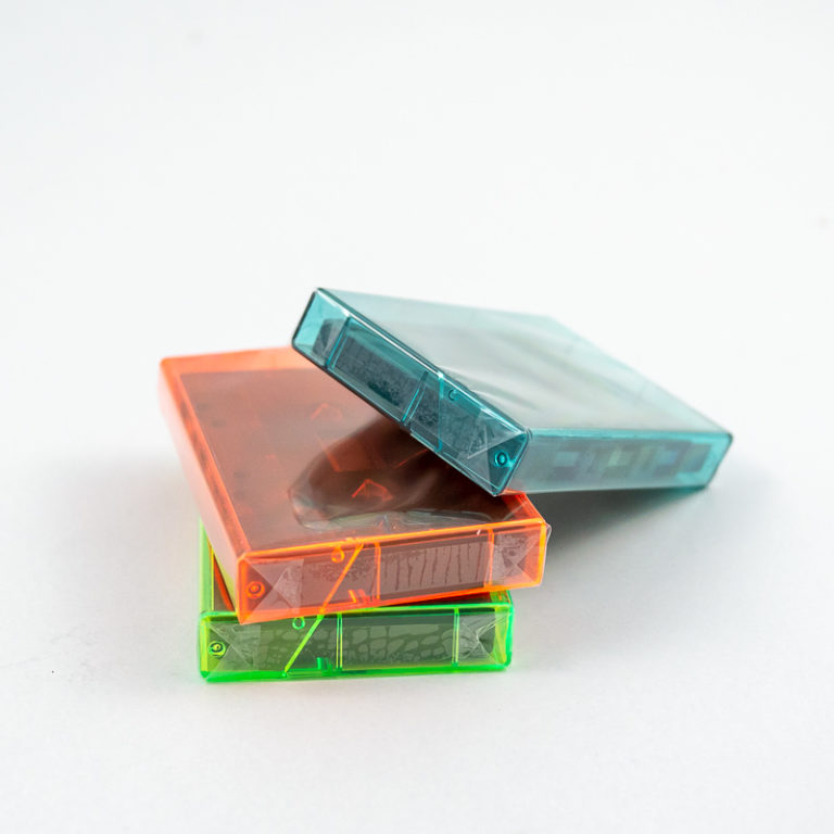 Kassette - Cellophan-Verpackung / Zellophanierung / Einschweißen